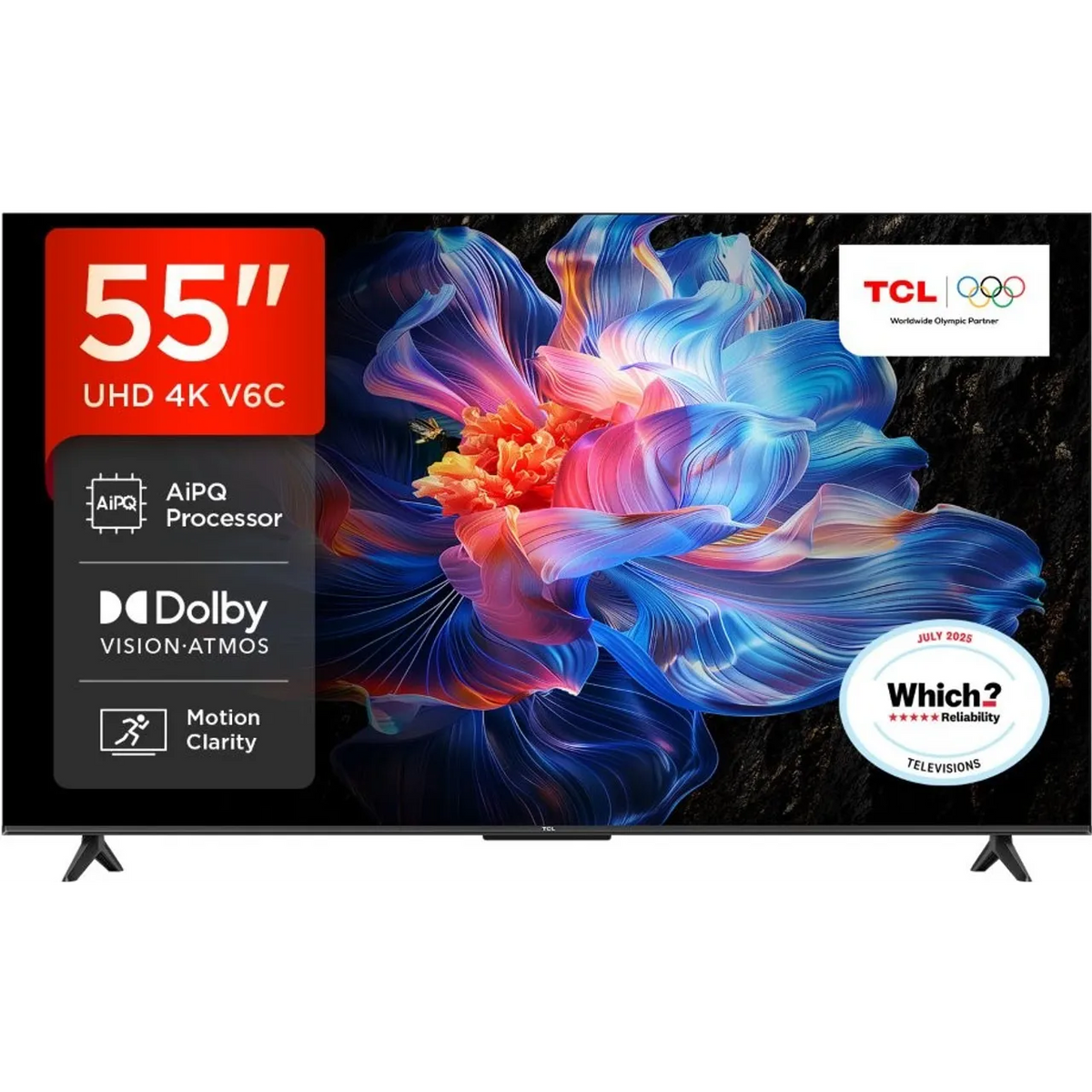 TCL V6C 55" 4K Ultra HD Smart Google TV | 55V6C – Callaghans Electrical NI